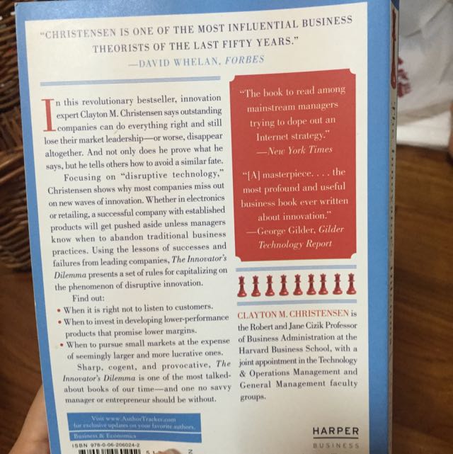 The Innovators Dilemma, Hobbies & Toys, Books & Magazines, Fiction ...