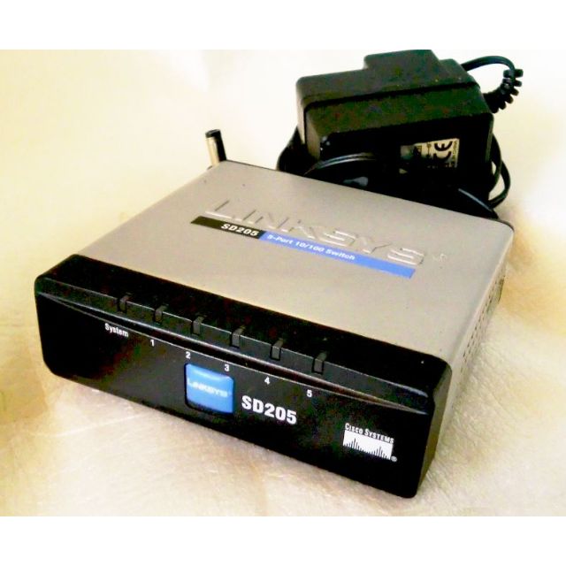 LinkSyS SD205 5 Port 10/100 Ethernet SwiTcH $218 ~~~, Computers & Tech ...