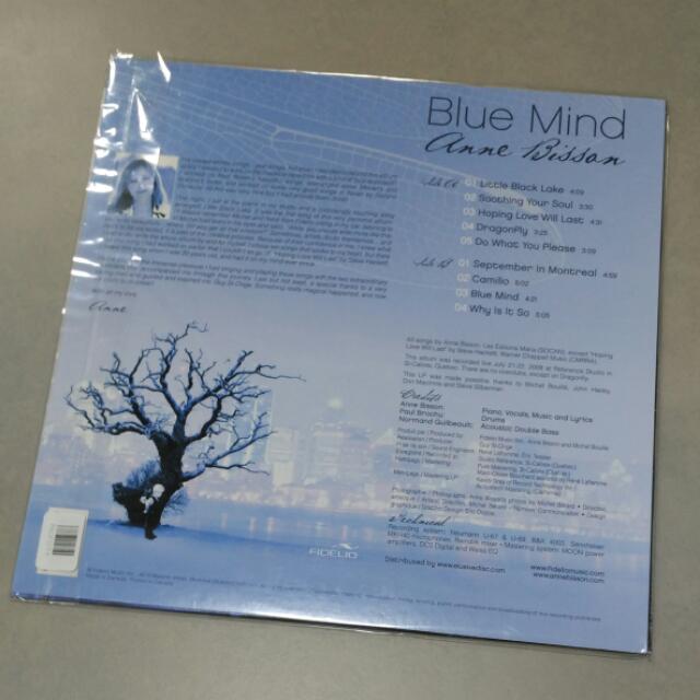 Anne Bisson Blue Mind Autograph Lp Record, Hobbies & Toys, Music ...