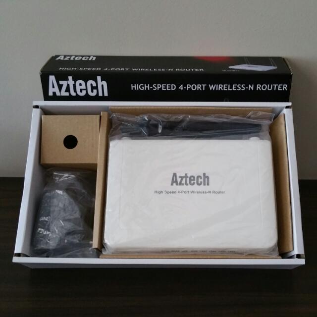 Aztech Wireless Router, Computers & Tech, Parts & Accessories ...