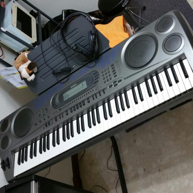 Casio WK 1800 Keyboard, Hobbies & Toys, Music & Media, Musical ...