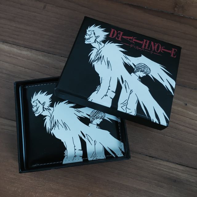 Death Note Wallet, Men's Fashion, Watches & Accessories, Wallets & Card ...
