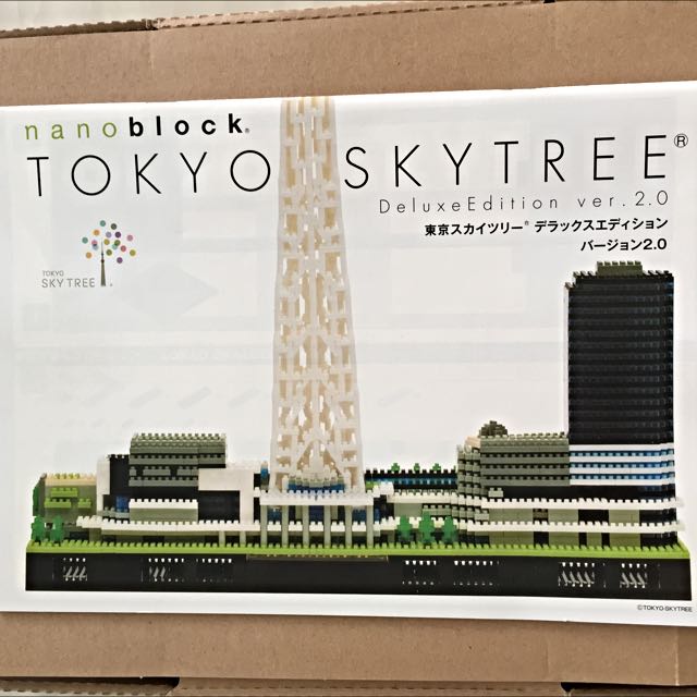 Nanoblock Tokyo Skytree Deluxe edition v2.0, Hobbies & Toys, Toys & Games on Carousell