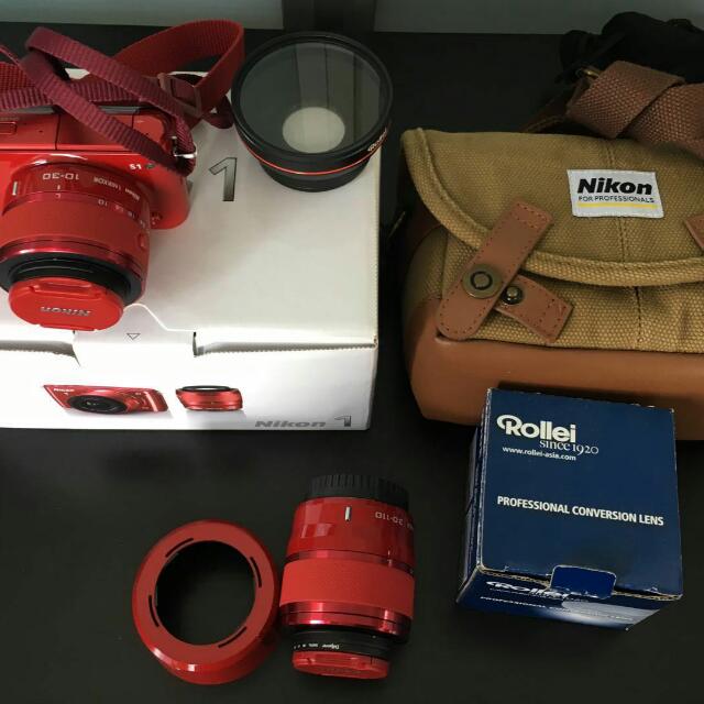 Nikon S1 Mirror less Compact SLR, Photography, Cameras on Carousell