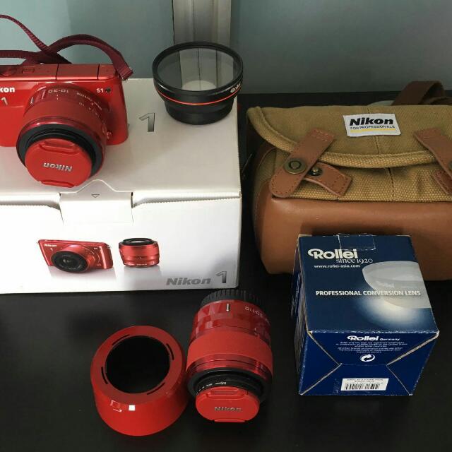 Nikon S1 Mirror less Compact SLR, Photography, Cameras on Carousell