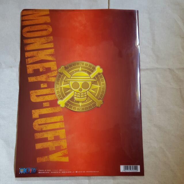 ONE PIECE A4 Clear File - LUFFY, Hobbies & Toys, Memorabilia ...