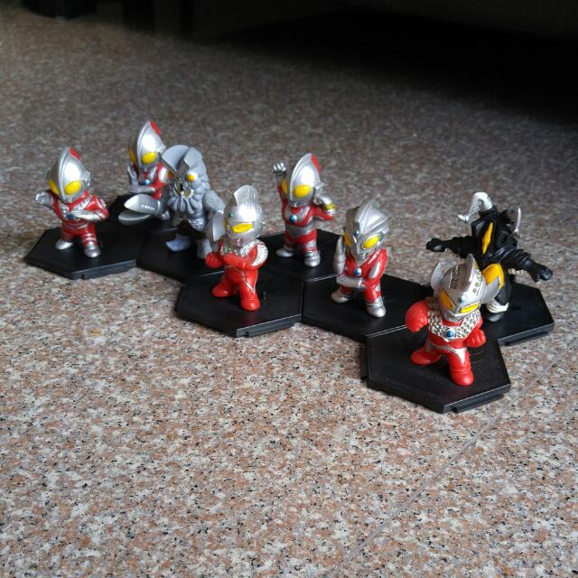 SD Ultraman Display Set. 8 Figures, Hobbies & Toys, Toys & Games on ...