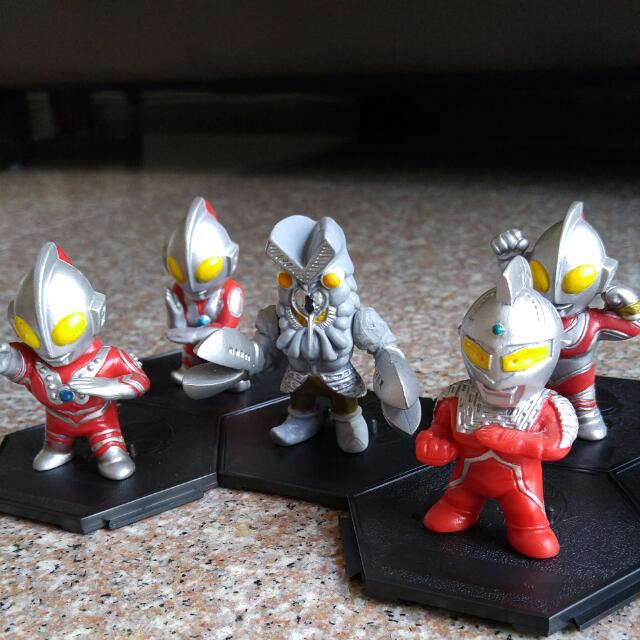 SD Ultraman Display Set. 8 Figures, Hobbies & Toys, Toys & Games on ...