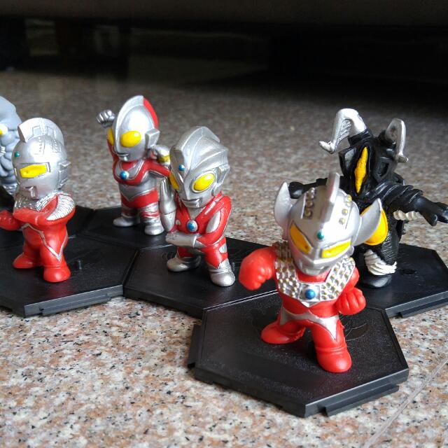 SD Ultraman Display Set. 8 Figures, Hobbies & Toys, Toys & Games on ...