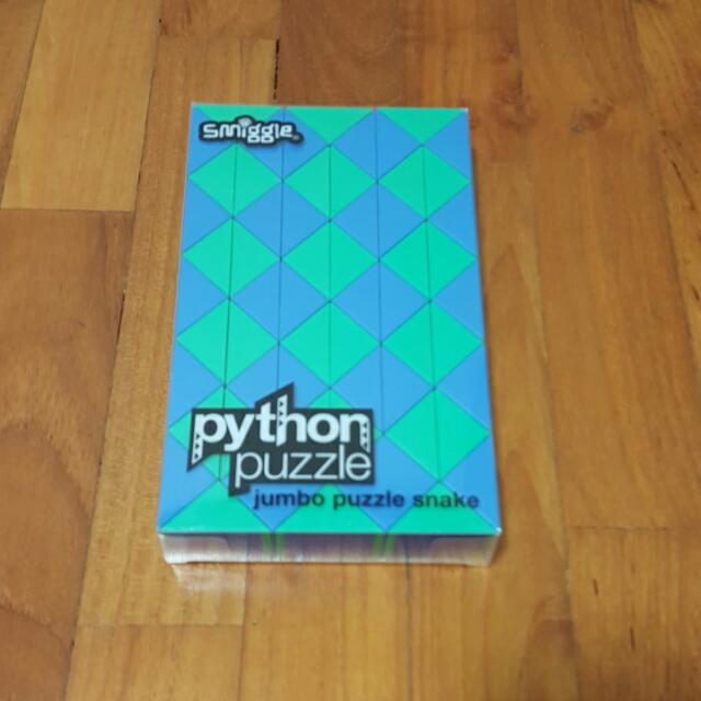 Smiggle Python Puzzle, Hobbies & Toys, Toys & Games on Carousell