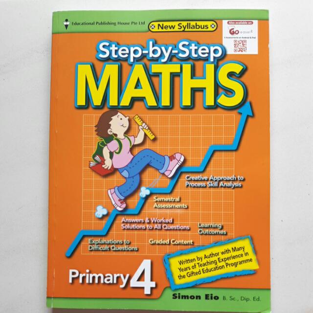 Step By Steps Maths Primary 4 New Syllabus, Hobbies & Toys, Books ...