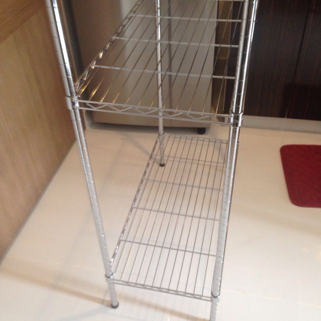 Adjustable Metal Baker's Stiorage Rack (150c H x 34c deep x 74c wide ...