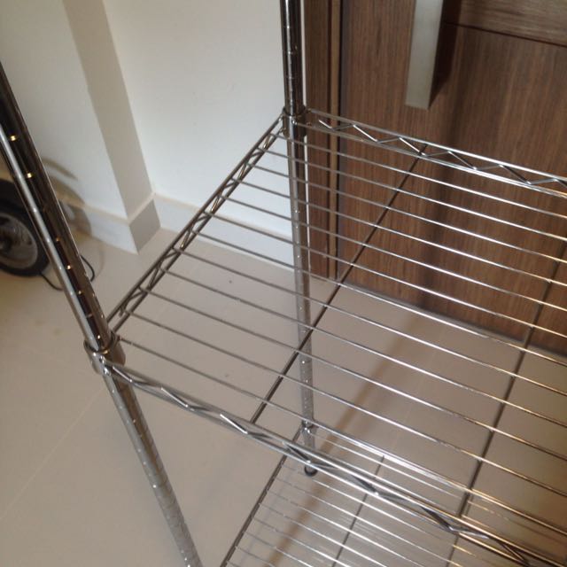 Adjustable Metal Baker's Stiorage Rack (150c H x 34c deep x 74c wide ...