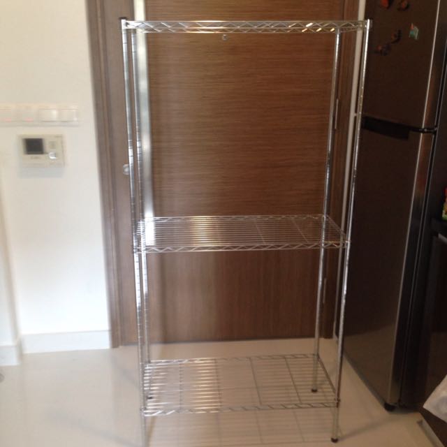 Adjustable Metal Baker's Stiorage Rack (150c H x 34c deep x 74c wide ...