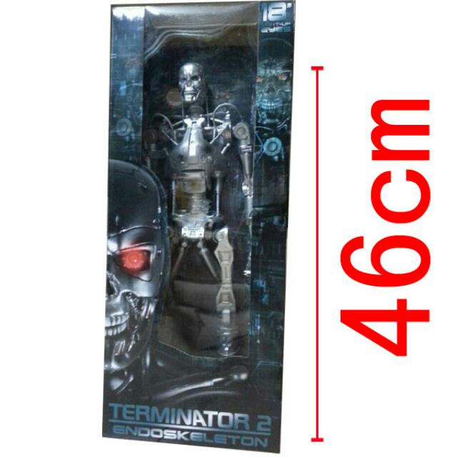 BNIB Terminator 2 Endoskeleton 18inch Figurine - T800, Hobbies & Toys ...