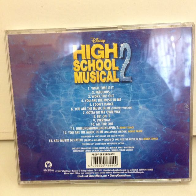 High School Musical 2 Original Soundtrack, Everything Else on Carousell