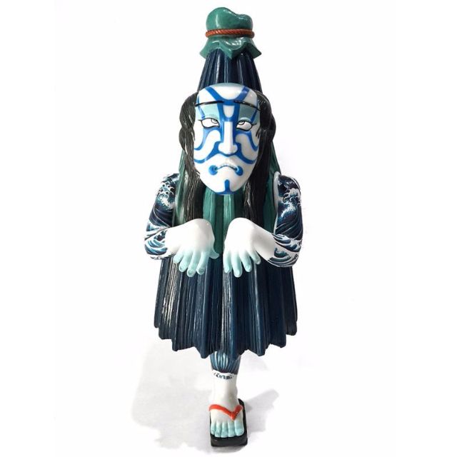 Karakasa Obake Man Kabuki Face Secret Base x Three Tides Tattoo Sofubi ...
