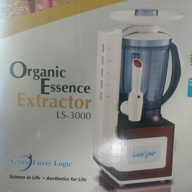 Ladyship Organic Essense Extractor LS -3000, TV & Home Appliances ...