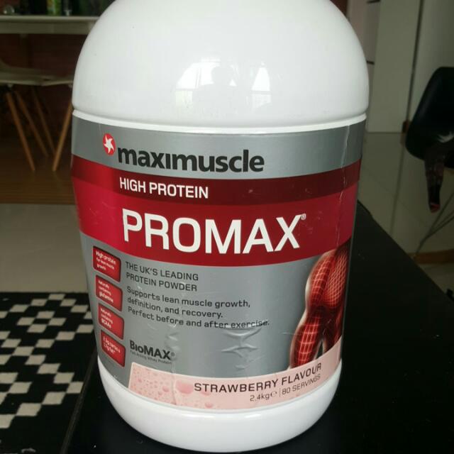 MaxiMuscle High Protein ProMax, Men's Fashion, Activewear on Carousell