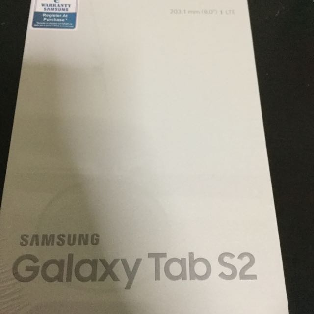 New Samsung Galaxy Tab S2 LTE Gold, Computers & Tech, Parts & Accessories, Networking on Carousell