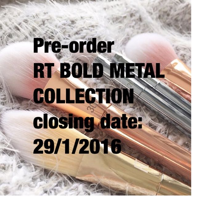 PRE-ORDER RT BILD METAL COLLECTION, Beauty & Personal Care, Sanitary ...