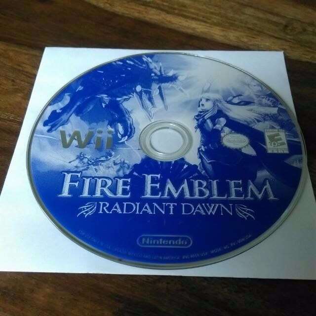 Wii Fire Emblem Radiant Dawn, Hobbies & Toys, Toys & Games on Carousell