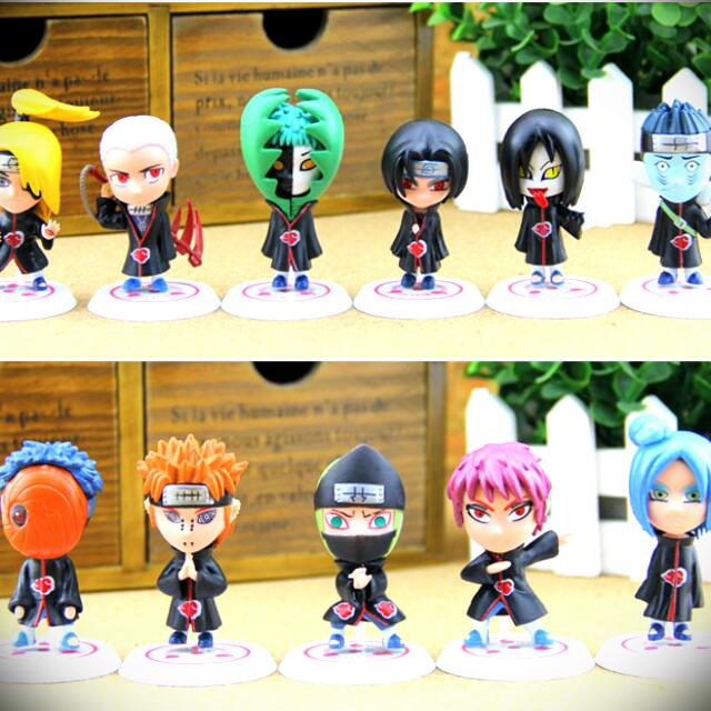 AKATSUKI (NARUTO) COMPLETE COLLECTOR'S EDITION (11 Characters), Hobbies ...
