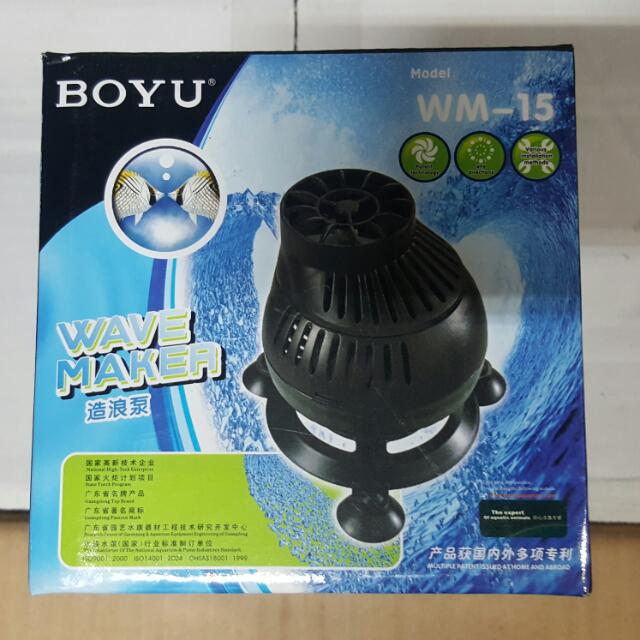 Boyu WM-15 Wavemaker Pump, Pet Supplies, Homes & Other Pet Accessories on Carousell