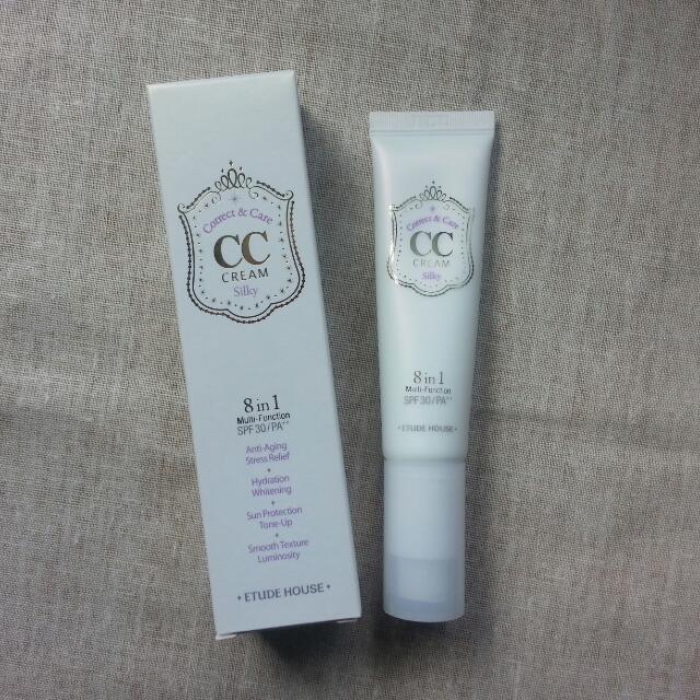 Etude House Correct & Care CC Cream #Silky, Beauty & Personal Care ...