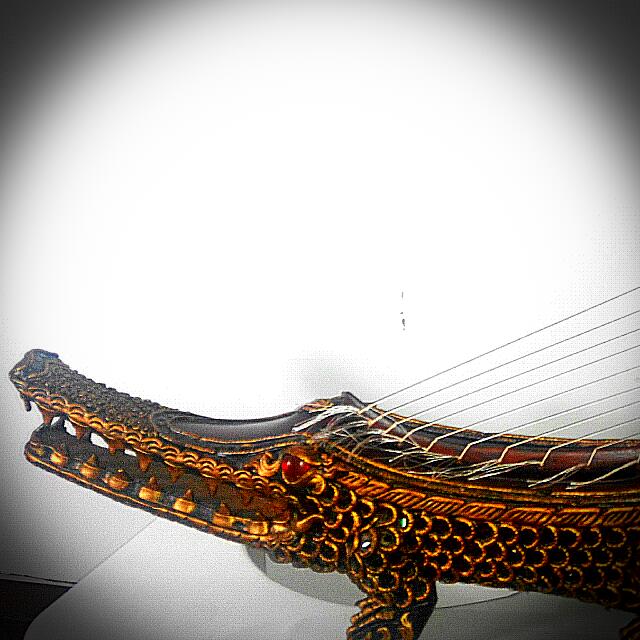 Harp Saung Gauk (Burmese Harp), Hobbies & Toys, Music & Media, Musical ...