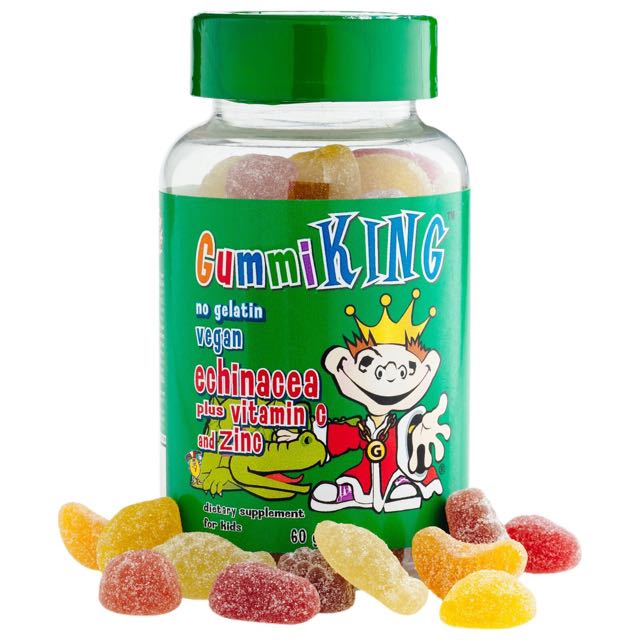 Vegan Gummies. Gummi King With Vitamin C & Zinc, Babies & Kids ...