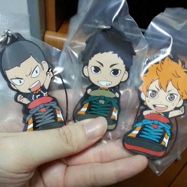 UPDATED 24 Jun 2021: Haikyuu! Winter Kuji - Karasuno High School Straps ...