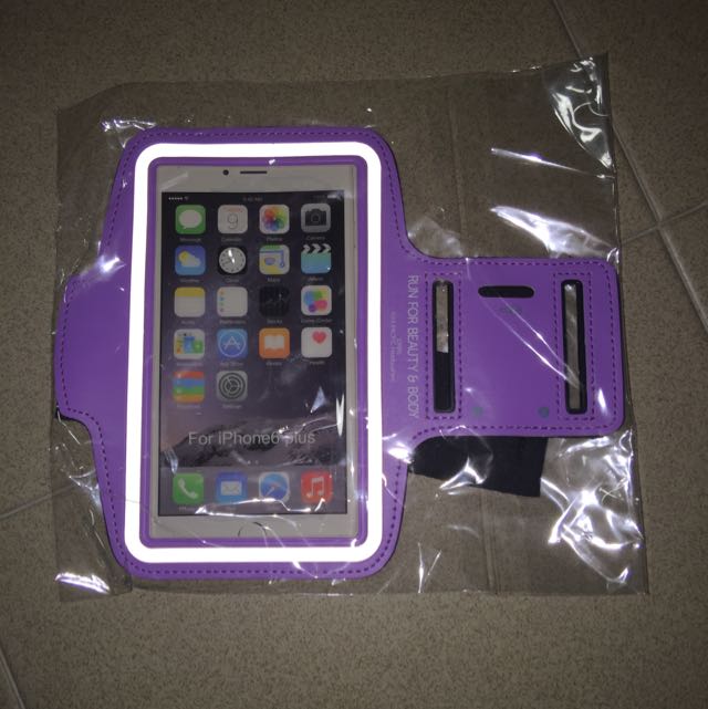Handphone pouch for running, Sports Equipment, Exercise & Fitness ...