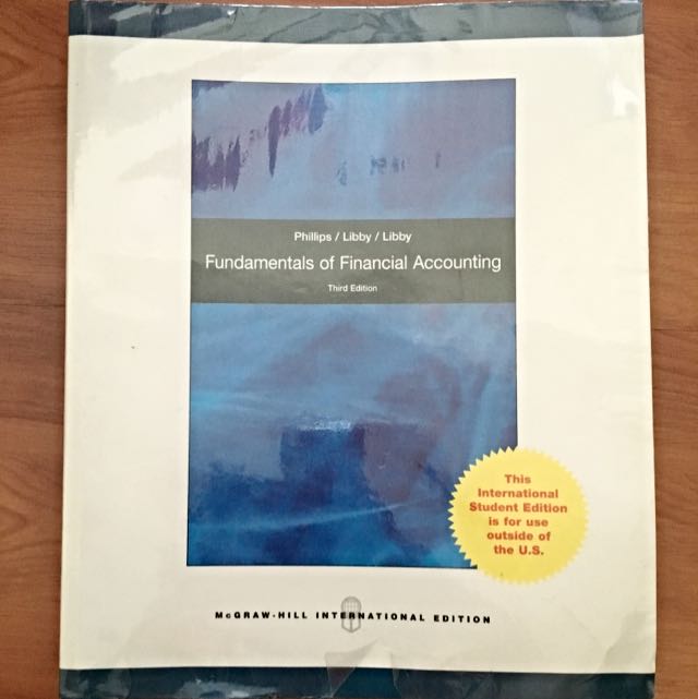 Phillips/Libby/Libby - Fundamentals Of Financial Accounting, Hobbies ... Phillips/Libby/Libby - Fundamentals Of Financial Accounting, Hobbies ...