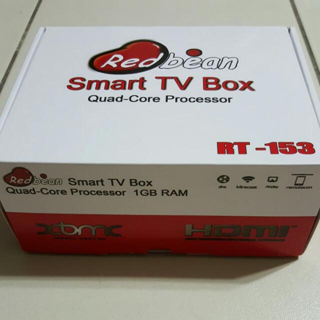 Red Bean Smart TV Box RT-153, Computers & Tech, Parts & Accessories ...
