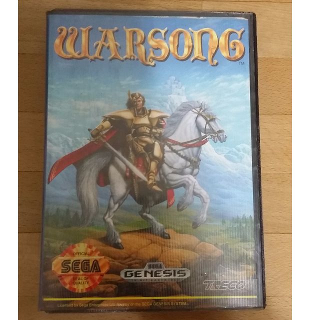 Sega Genesis/Megadrive Game - Warsong (RESERVED), Hobbies & Toys, Toys ...