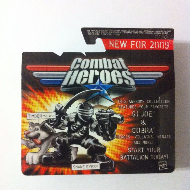 GI Joe Snake eye Timber figure, Hobbies & Toys, Toys & Games on Carousell