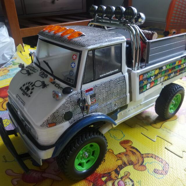1:10 RC Tamiya CC01 Unimog, Hobbies & Toys, Toys & Games on Carousell