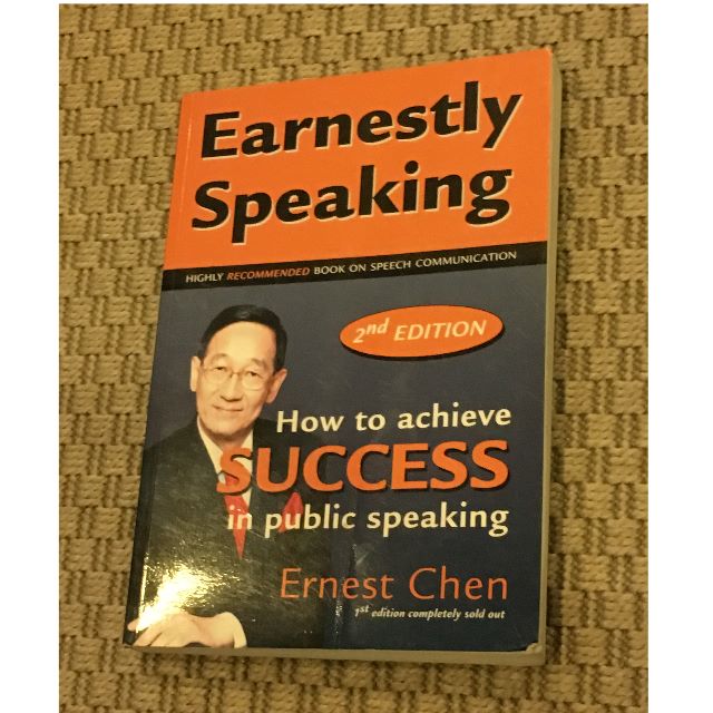 Earnestly Speaking , Highly Recommended Book on Speech Communication ...