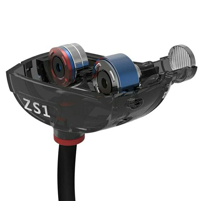 KZ ZS1 Dual Dynamic Driver Earphones, Computers & Tech, Parts ...