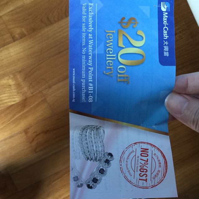 Maxi Cash Vouchers, Tickets & Vouchers, Vouchers on Carousell