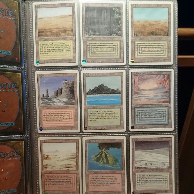 MTG Full Set Dual Lands, Hobbies & Toys, Toys & Games on Carousell