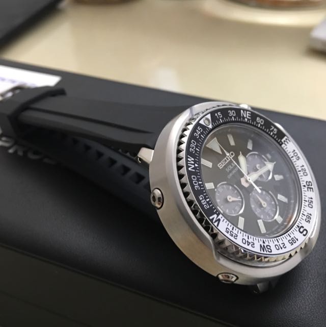 Seiko Prospex Chrono Solar Watch V175 40 mm, Mobile Phones & Gadgets, Wearables & Smart Watches ...