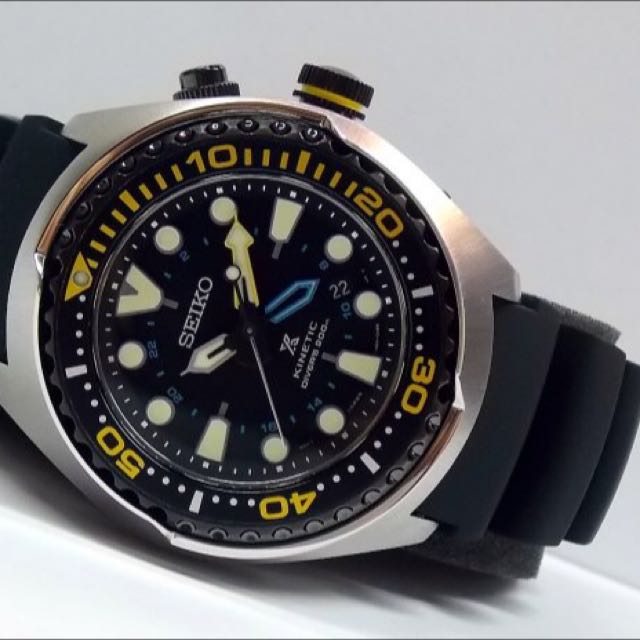 Seiko SUN 021 Prospex Kinetic GMT, Luxury, Watches on Carousell