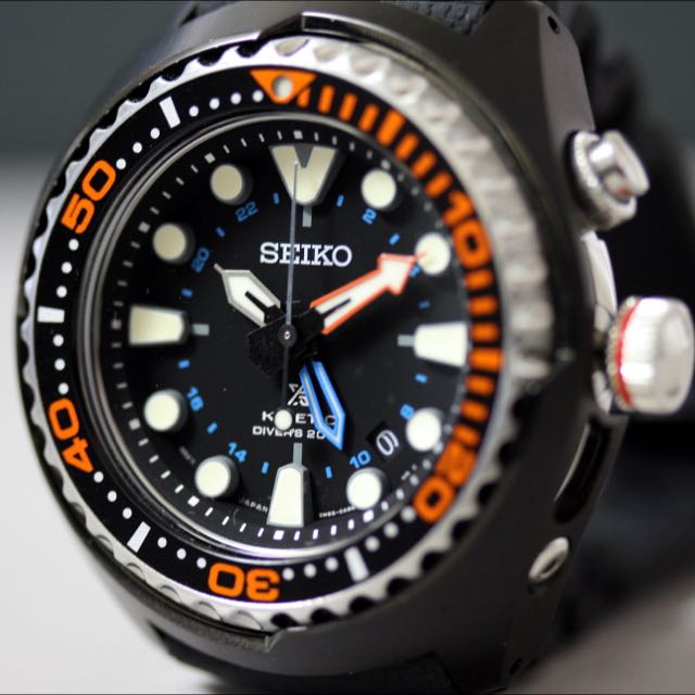 Seiko SUN 023 Prospex Kinetic GMT, Luxury, Watches on Carousell