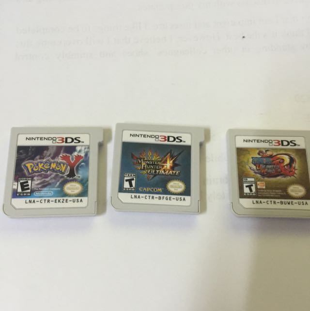 Selling used New 3DS XL mint condition with games included, Hobbies ...