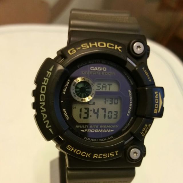 Casio G-Shock Frogman Triple Crown, Mobile Phones & Gadgets, Wearables ...