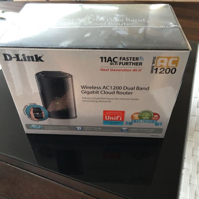 Dlink DIR-850L Wireless AC1200 Dual Band Gigabit Router, Computers ...