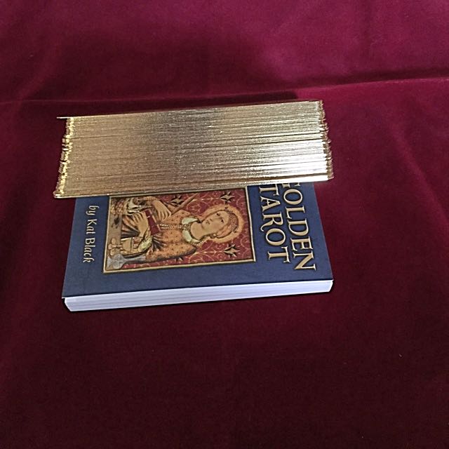 Golden Tarot Deck(Reserved), Hobbies & Toys, Memorabilia & Collectibles ...