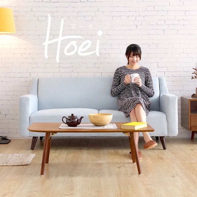 Japanese Style Minimalistic Fabric Sofa / Couch, Furniture & Home ...